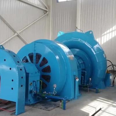 China Efficiency Water Head 5m-500m Hydro Turbine Generator Customized Model 450-1000rpm 200kw-20mw for sale