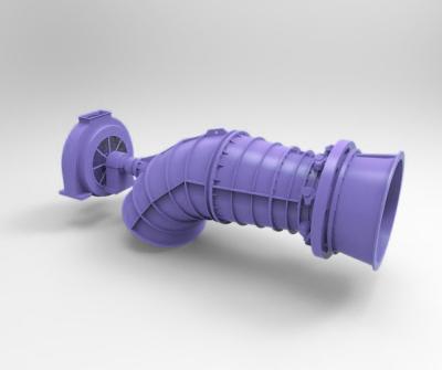 China Durability Customized Hydro Turbine Generator 450-1000rpm 5m-500m Water Head 50HZ/60HZ for sale