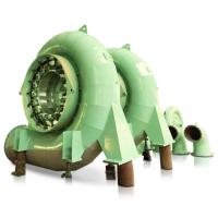 China Custom Steel and Stainless Steel Francis Turbine Generator Durability for Various Water Heads for sale
