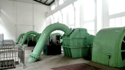 China Durability Steel Hydroturbine Generator 5m-500m Water Head Frequency 50/60HZ For Power Generation for sale