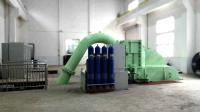 China Durability Steel Hydroturbine Generator 5m-500m Water Head Frequency 50/60HZ For Power Generation for sale