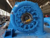 China 450-1000rpm Steel And Stainless Steel Hydro Turbine Generator With Durability And Customization for sale
