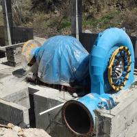 China 90-96% Efficiency Hydro Turbine Generator for Hydropower 5m-500m Water Head 450-1000 RPM for sale