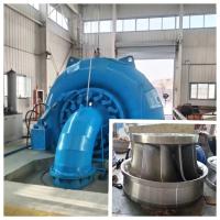 China Steel Hydro Turbine Brushless Excitation Generator Set For 5m-500m Water Head for sale