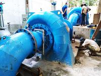 China Steel And Stainless Steel 50HZ/60HZ Francis Francis Turbine Generator For Hydropower Station for sale