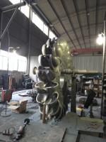 China 220V/380V/400V Rated Voltage Hydro Turbine Generator with Low Maintenance Required Power Range 500kw-20mw for sale