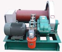 China Industrial Electric Wire Rope Winch Machine For Factory / Workshop / Port for sale