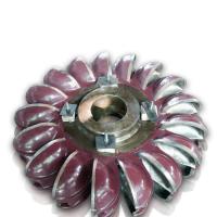 China Pelton Wheel Micro Hydro Generator Runner 45cm-180cm CE Certification for sale
