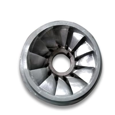 China Hydro Turbine Runner Durable 3-10 Blade Configuration Eco Friendly Energy Production for sale