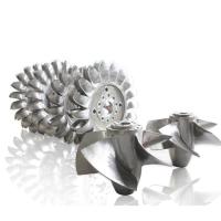 China 6 Nozzle 1300m Pelton Wheel Hydro Turbine Runner for sale