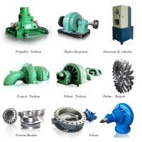 China Stainless Steel Kaplan Water Turbine Runner Hydro Power Generator Plant for sale
