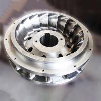 China Polished Customized Hydro Turbine Francis Runner with Adjustable Blade for sale