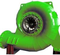 China Customized Blade Thickness Hydroelectric Turbine with Open or Closed Design for sale