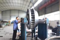 China Efficient Hydro Turbine Runner With High Rotation Speed And Customized Blade Thickness for sale