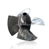 China Polished Stainless Steel Hydro Turbine Runner Adjustable Blades Open Or Closed for sale