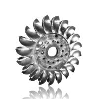 China Customized Stainless Steel Hydroelectric Turbine Adjustable Blades with or Low Speed Rotation for sale