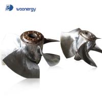 China Customized Stainless Steel Hydroelectric Turbine Adjustable Blades with or Low Speed Rotation for sale
