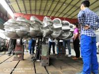 China 50Hz/60Hz Frequency Hydro Turbine Runner with Customized Blade Length for sale