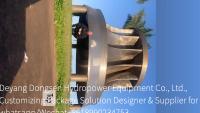 China Generate Power Customized Blade Height Stainless Steel Hydro Turbine Runner for Long-lasting Energy Production for sale