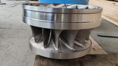 China High or Low Speed Rotation Hydro Turbine Runner with Hardened Metals Material at 600RPM and 750RPM for sale