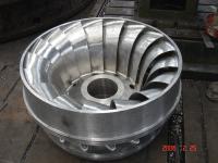 China Francis Runner  Blade Angle Hydroelectric Turbine For And Inlet Pressure Of 10 MPa for sale