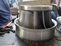China 1200kw Francis Hydro Turbine Runner with Stainless Steel and Carbin Steel Material for sale