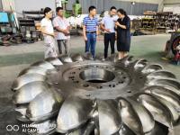 China Fixed Or Adjustable Blade Type Hydro Turbine Runner for Hydro Power Plant for sale