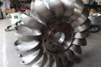 China Customized Inlet Diameter 1-5 Meters Hydro Turbine Runner with and Rated Rotor Speed 100rpm 200rpm 300rpm 500rpm 1000rpm for sale