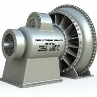 China Francis Turbine Generator 100kW-20MW Hydroelectric Power Stainless Steel for sale