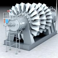 China 300KW-20MW Hydroelectric Water Turbine Generator with Fiberglass Blades for sale