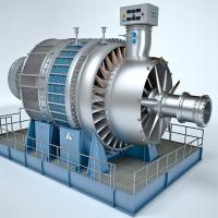 China 3 Phase Single Phase Pelton Turbine Generator 1MW-10MW Carbon Steel for sale