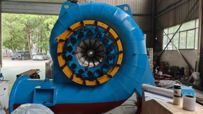 China Francis Turbine Generator with 100kw-20mw Power Range Customized Color and 4.3-18.2m3/s Discharge for sale