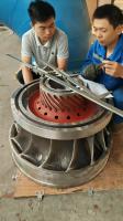 China Francis Turbine Generator with 100kw-20mw Power Range Customized Color and 4.3-18.2m3/s Discharge for sale