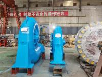 China 60Hz/50Hz Frequency Water Turbine Generator for 120M to 200M Water Head with Stainless Steel Construction for sale
