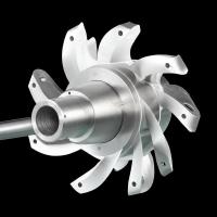 China High Efficiency Hydro Turbine Runner with OEM Compatibility and Open or Closed Design for Hydropower Generation for sale