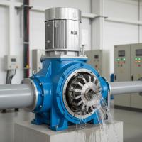 China 400-600mm Pipe Diameter Turgo Turbine Generator with Stainless Steel Runner and Vertical Installation for Hydropower for sale