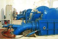 China Turgo Turbine Generator with Synchronous Alternator Carbon Steel Volute and Low Noise Level ≤60dB for sale