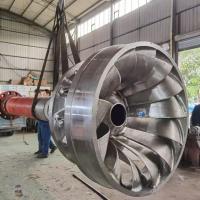 China Stainless Steel 13-Blade Francis Runner for Medium/High Head Hydropower Applications for sale