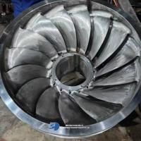 China Stainless Steel 13-Blade Francis Runner for Medium/High Head Hydropower Applications for sale