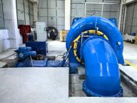 China Francis Runner Water Turbine Generator Designed for Design Head 168 to 357 M Robust Francis Turbine Generator Technology for sale