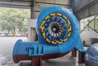China Francis Runner Water Turbine Generator Designed for Design Head 168 to 357 M Robust Francis Turbine Generator Technology for sale