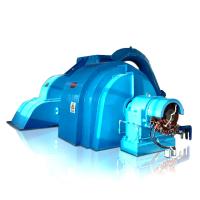 China 2000-10000kg Turgo Turbine Generator designed for Flow Rate 109 cubic meters per second Power Range 500 kilowatt to 70 megawatt energy production for sale