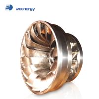 China Hydro Turbine Runner Customized Adjustable Blade Dimensions 200kw 10mw Power Range for sale