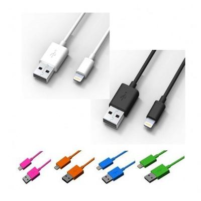 China Foxconn MFi Lightning Round Cables, USB Cables,  with lightning connector for iPhone 5S, 6, 6 plus, iPhone 7,iPad, iPod for sale