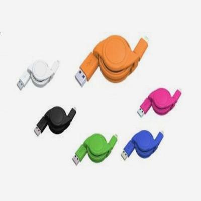 China Foxconn MFi Lightning Cables,Retractable Lightning Cables for iPhone 5S,iPhone 6, iPhone 6 plus, iPhone 7,iPad, iPod for sale