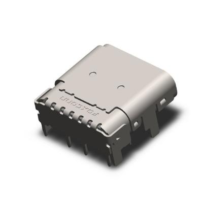 China Foxconn USB Type C Connector UT12111-11606-7H,20G,Dual SMT, Center Heigh 1.53mm, 24pos, Gold Flash Plating for sale