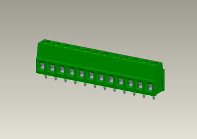 China FOXCONN Terminal Block TEPA1*6-13H00-DF, PCB Mount Series, Single row with assembled slot, 5.08mm Pitch ,2-12 Poles for sale