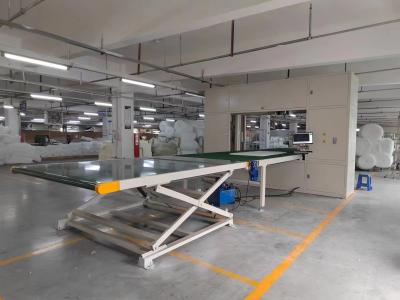 China Horizontal And Vertical Sponge CNC Cutting Machine With Double Ring for sale
