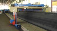 China Track Type Horizontal Foam Cutting Machine 1650-2150mm Width 2-60mm Thickness for Mattress Production for sale