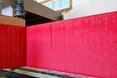 China Automatic Polyurethane Foam Making Machine High Pressure 300kg/min Output 13-Group PLC Control for sale